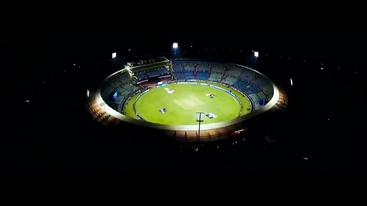 Raipur International Cricket stadium. Drone view - YouTube