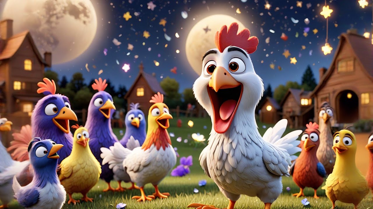 A Chicken Who Loved to Sing 🐔🎤 | Musical Story for Kids | Preschool ...