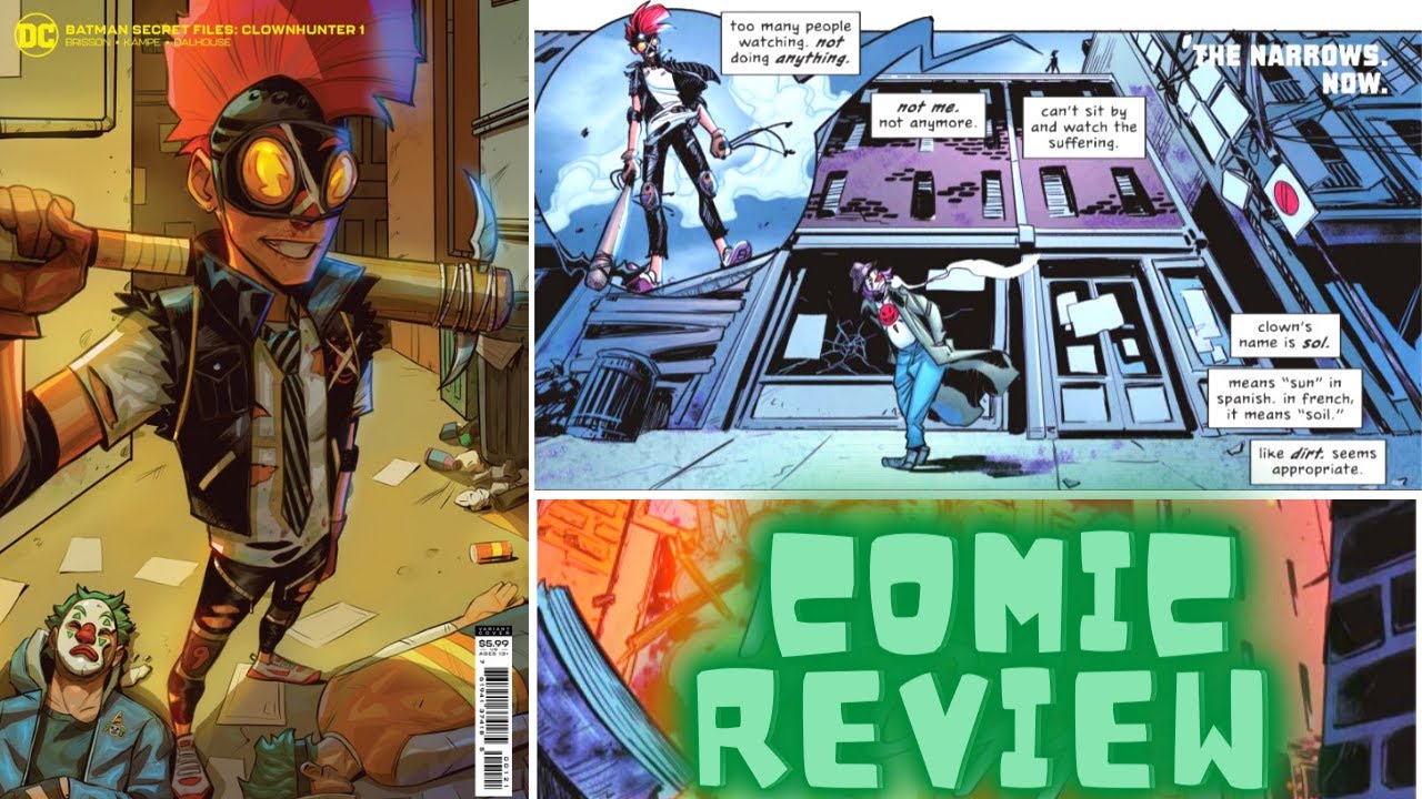 Comic Review | Batman Secret Files: Clownhunter #1 | DC Comics - YouTube