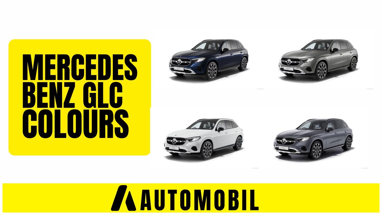 New Mercedes Benz GLC All Colour Options To Choose | Which Colour To ...