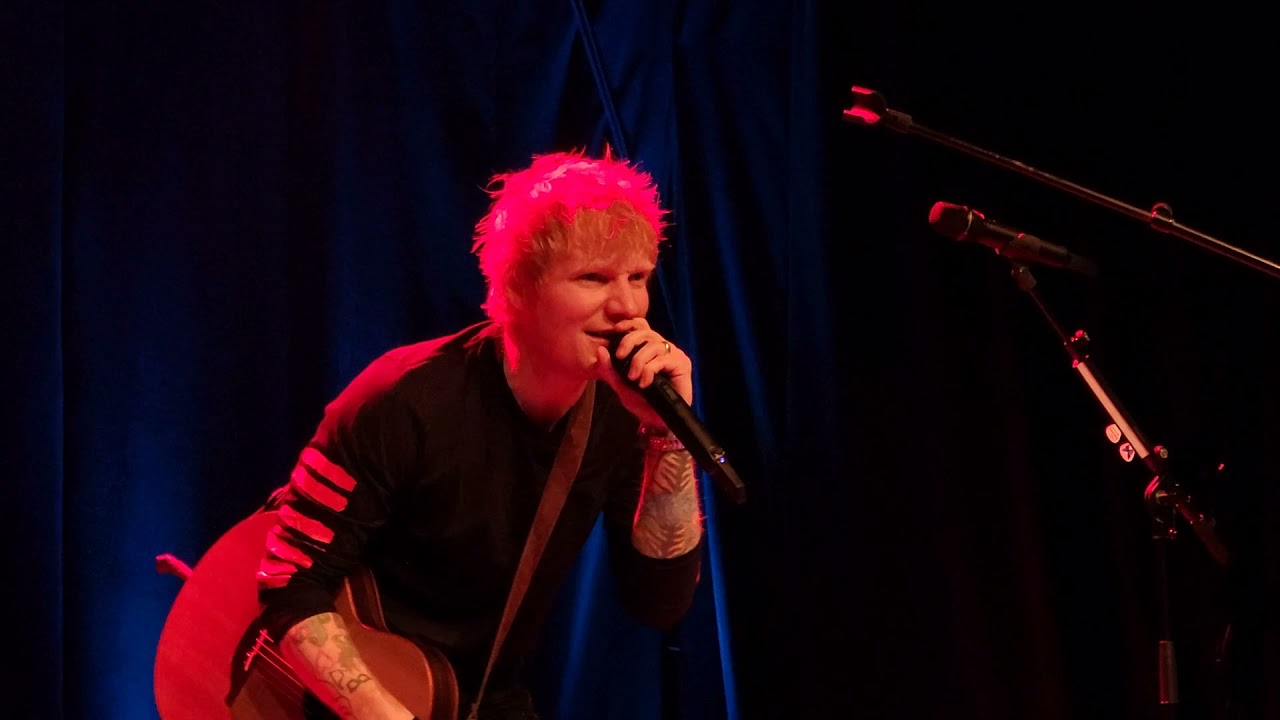 ED SHEERAN - 2 STEP - LIVE @IRVING PLAZA,NYC - 12/9/21 - YouTube