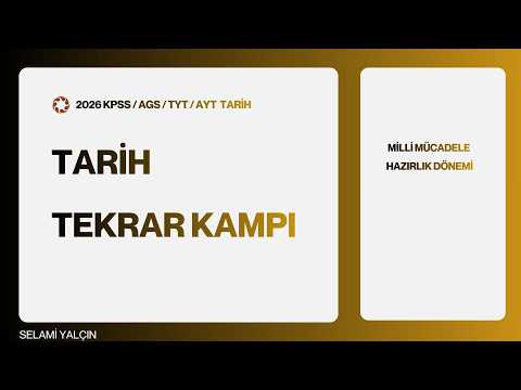 17. Milli Mücadele Hazırlık Dönemi I