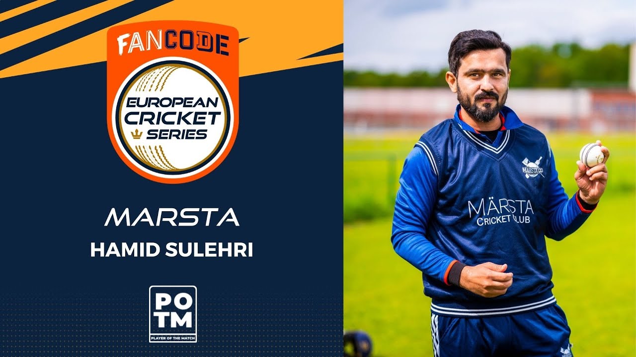 POTM: H.Sulehri - SMI vs MAR | Highlights | FanCode ECS Stockholm ...