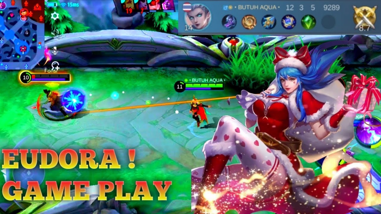 BEST ITEM & BUILD EUDORA || GAME PLAY EUDORA MOBILE LEGENDS - YouTube