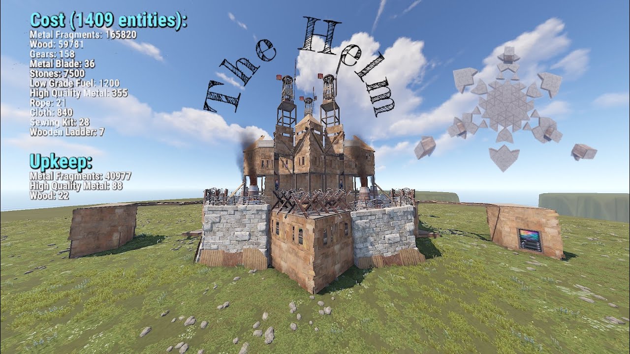 The Helm // 4-5 Man Rust Base Design // Open Core - YouTube