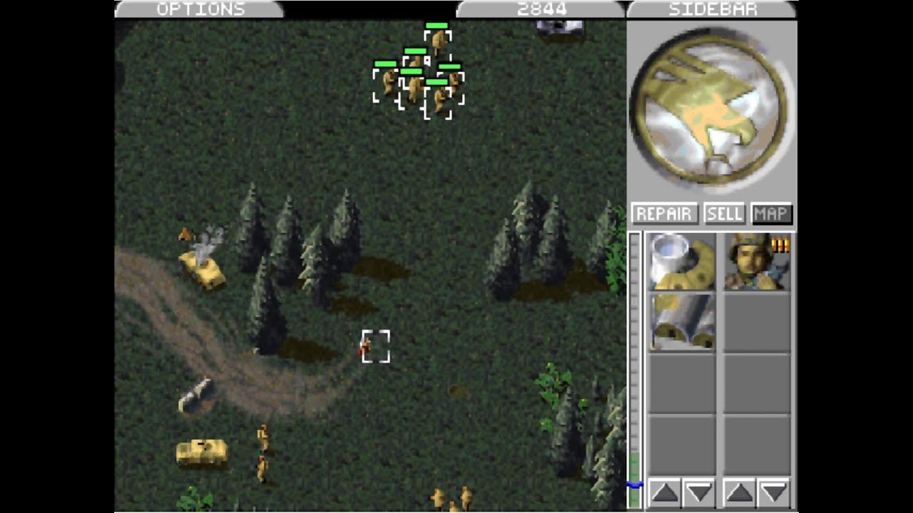 Command & Conquer (PC/DOS) 1995: GDI Mission 1 & 2 - YouTube