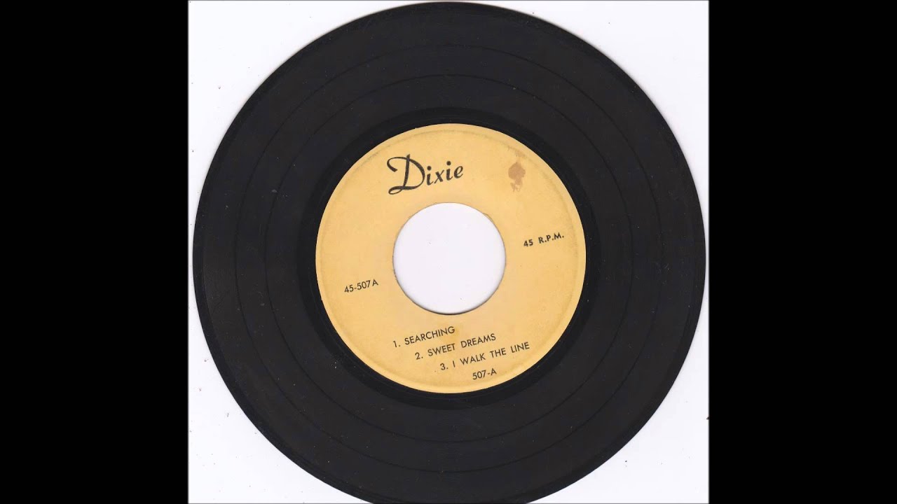 House/Studio Band?? Dixie Record Label 45 507 A I Walk the Line Not ...