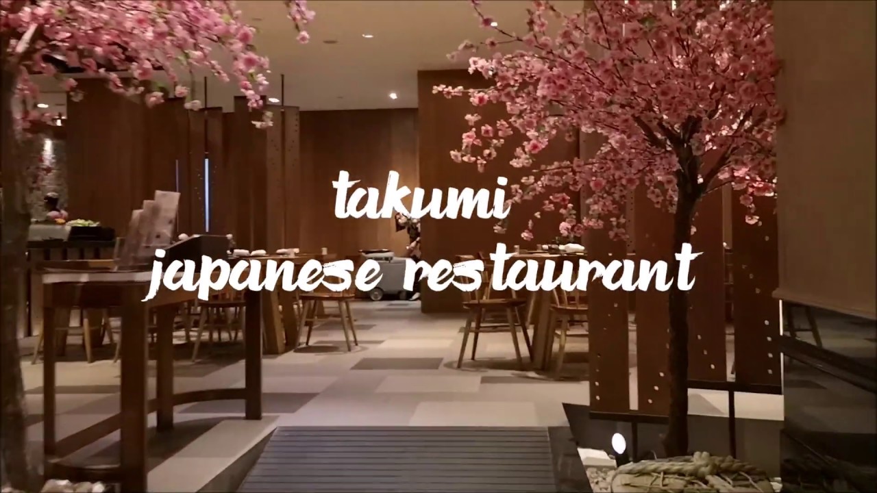 Takumi Japanese Restaurant l Easy Trip - YouTube