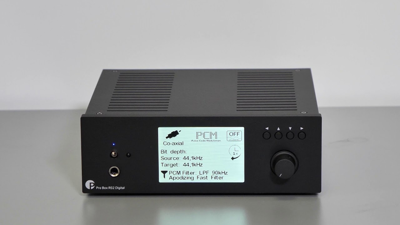Pro-Ject Pre Box RS2 Digital - YouTube