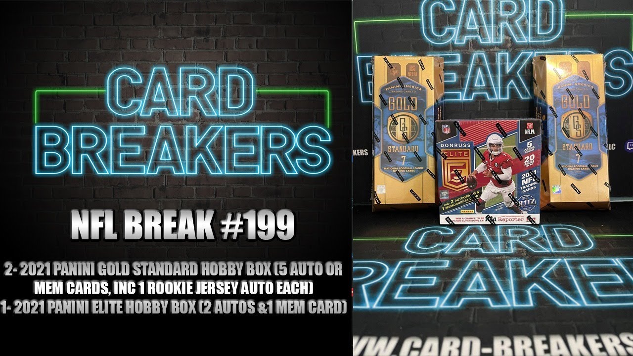 NFL Break #200 | Live Card Breaks - Card-Breakers.com - 8/5/21 - YouTube