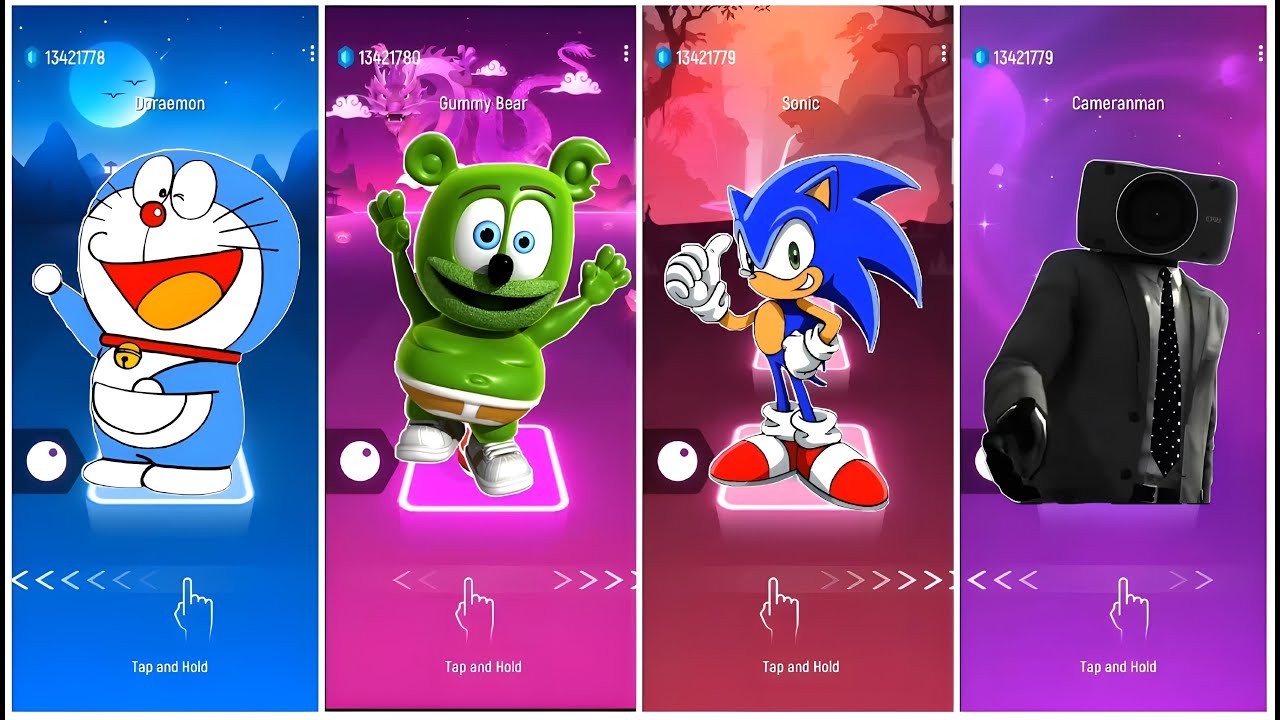 COFFIN DANCE BATTLE | DORAEMON | GUMMY BEAR | SONIC | CAMERAMAN - YouTube