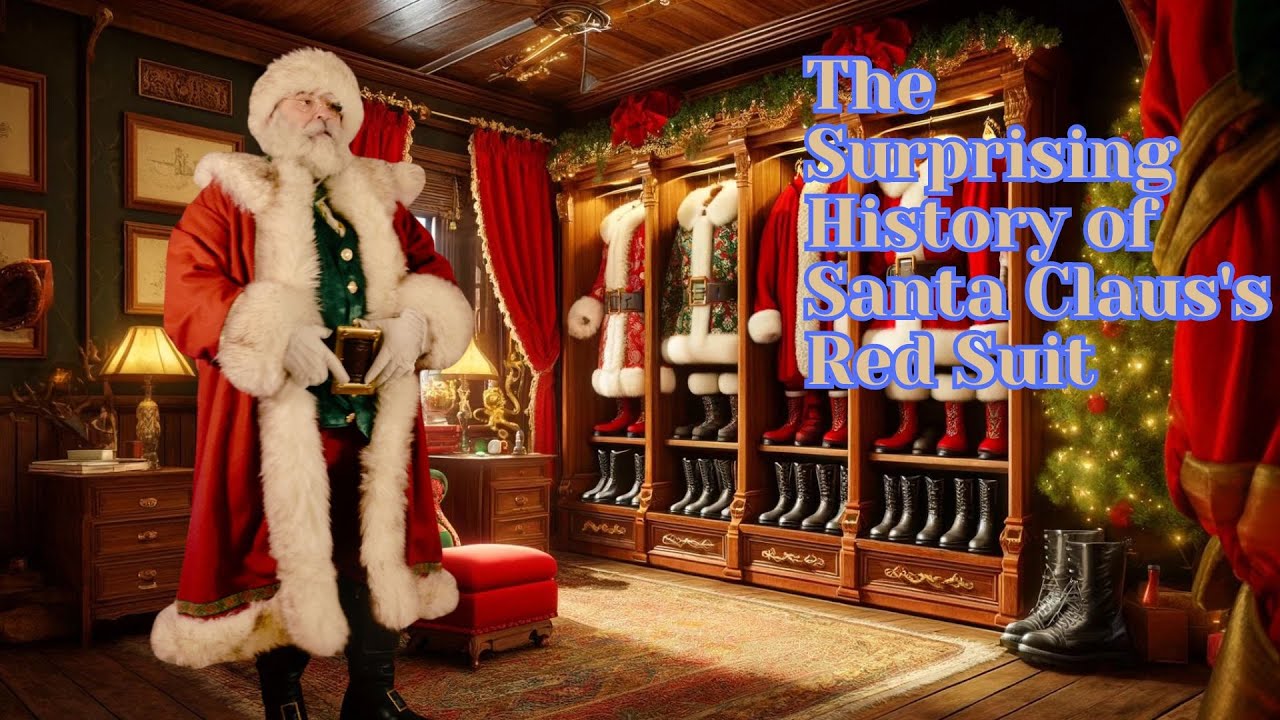 The Surprising History of Santa Claus's Red Suit - YouTube