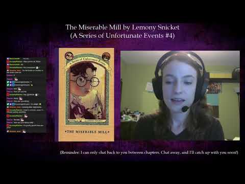 A Series of Unfortunate Events #4: The Miserable Mill by Lemony Snicket ...