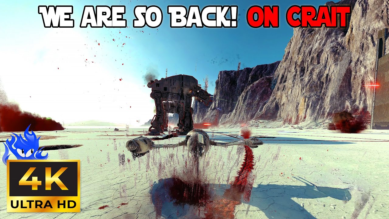 Awesome Defense of Crait | Battlefront 2 in 2025 | Galactic Assault [PC ...