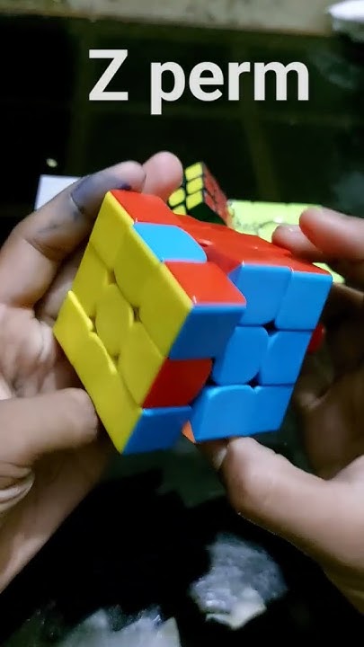 how to solve z perm on a rubicks cube #shorts #youtubeshorts #short - YouTube