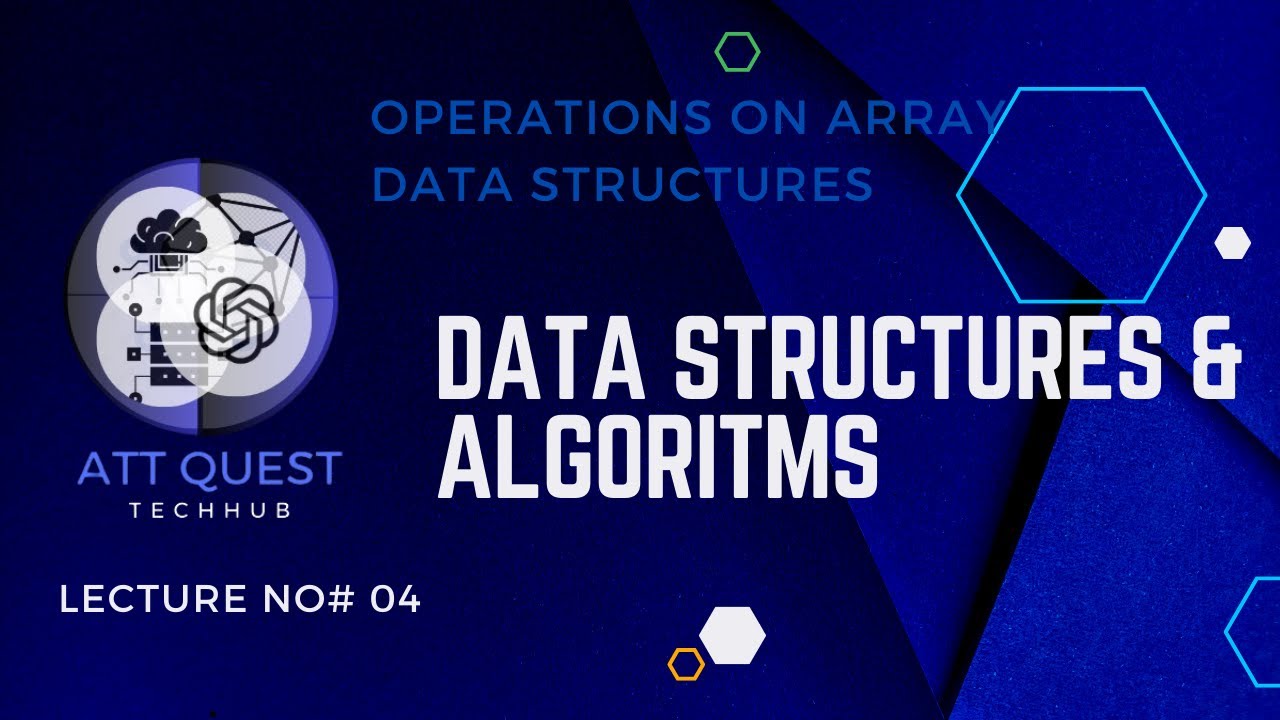 Operations On Array Data Structures | Lec4 | Dsa - Youtube