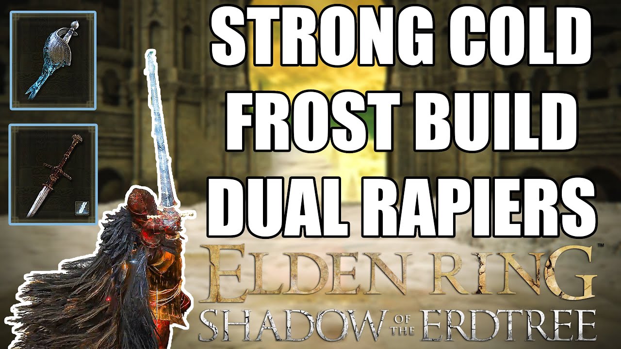 NG7 COLD FROST DUAL RAPIERS BUILD in ELDEN RING - FROZEN NEEDLE ...
