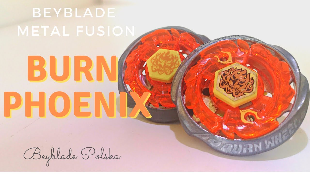 Burn Fireblaze 135MS / Burn Phoenix 135MS Beyblade Metal Fusion ...