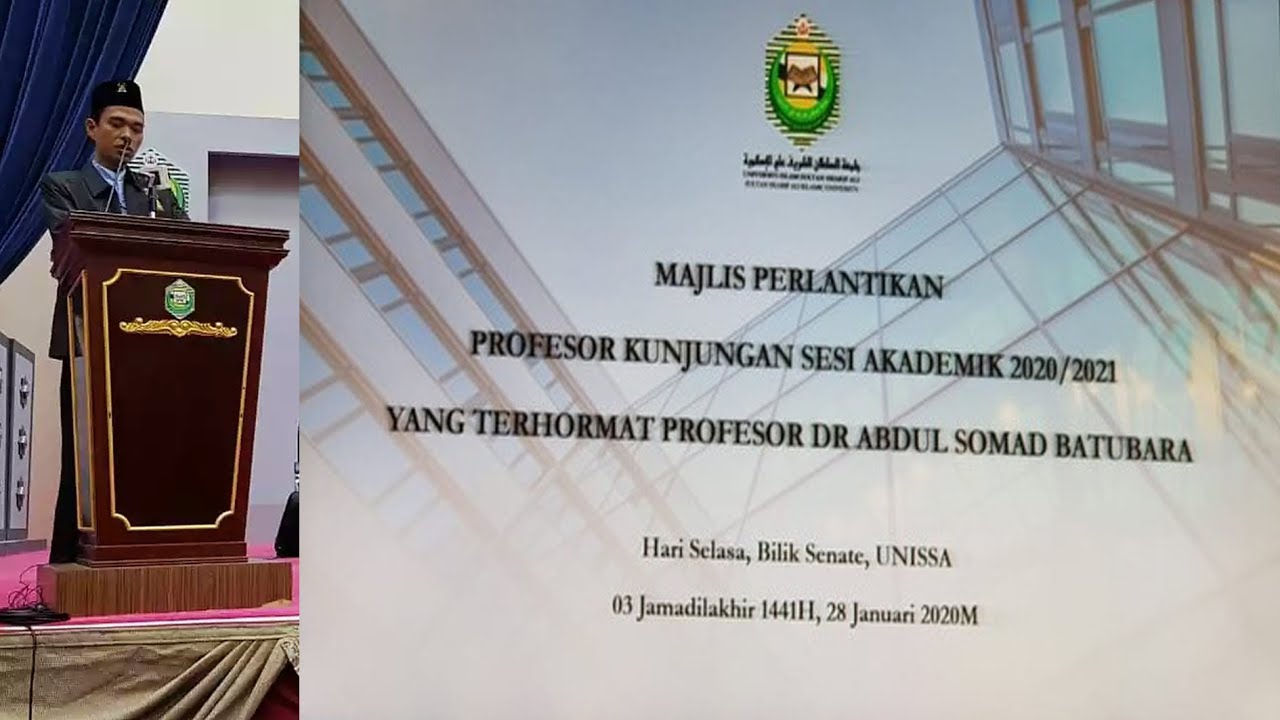 Kuliah Umum UAS Di Universiti Islam Sultan Sharif Ali (Unissa), Brunei ...