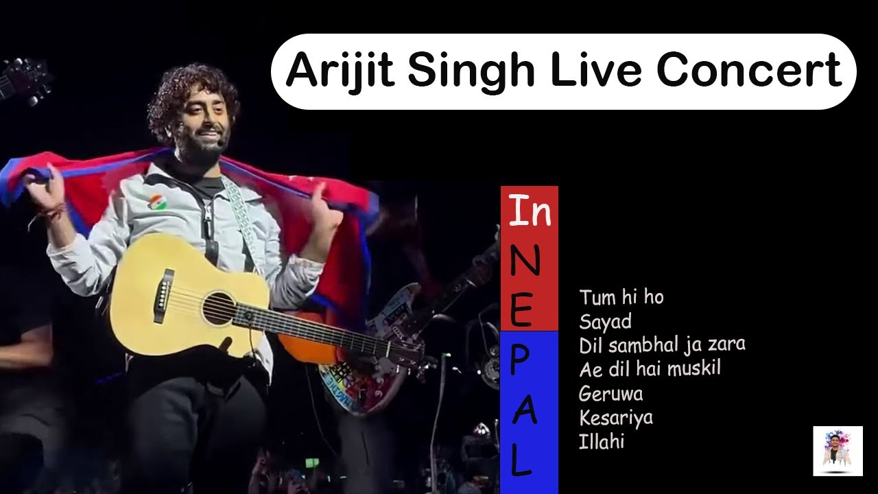 Arijit Singh Live Performance in Nepal | Concert | Indian Singer ...