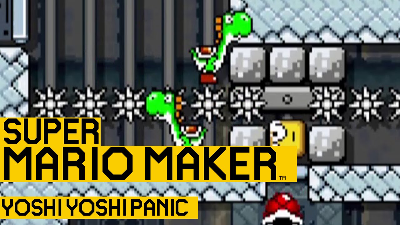 Yoshi Yoshi Panic - Super Mario Maker - YouTube