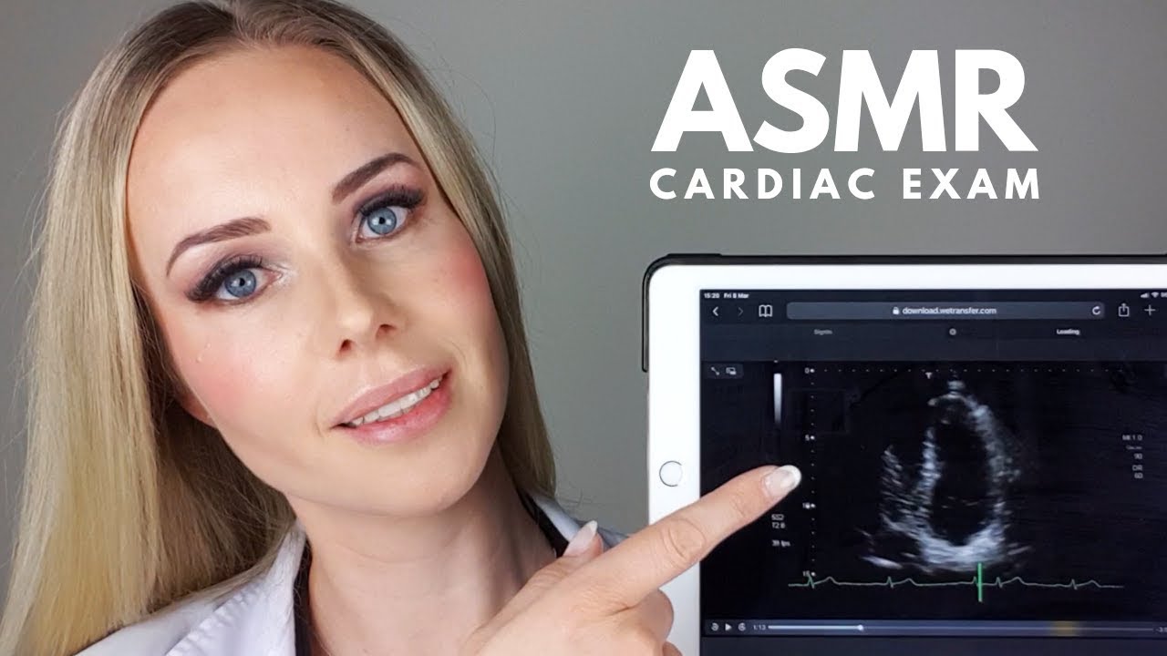 ASMR Heart Doctor Roleplay 💉 Live Cardiography + ECG Scan (Realistic ...