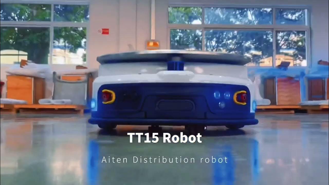 AiTEN TT15 Delivery robot #shorts #aiten #automated - YouTube