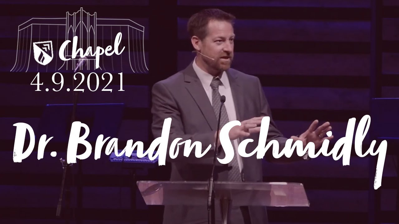 April 9, 2021, Dr. Brandon Schmidly - YouTube