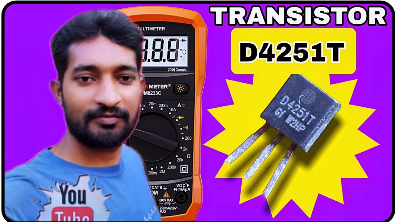 HOW TO TEST TRANSISTOR D4251T | 3DD4251T Transistor Checking with ...