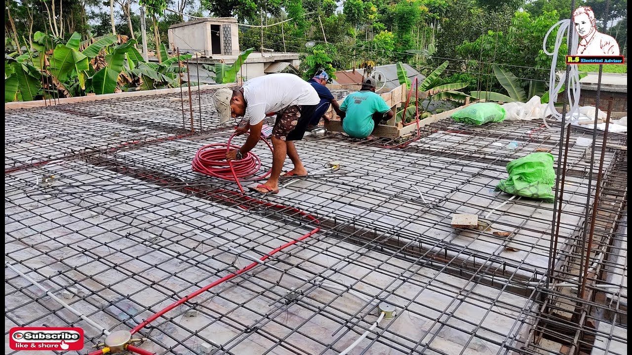 How to sample Install pipe wiring part 3 - YouTube