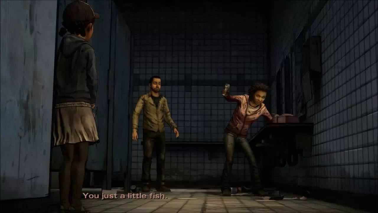 The Walking Dead Game Season 2 Episode 1-Omid gets killed - YouTube