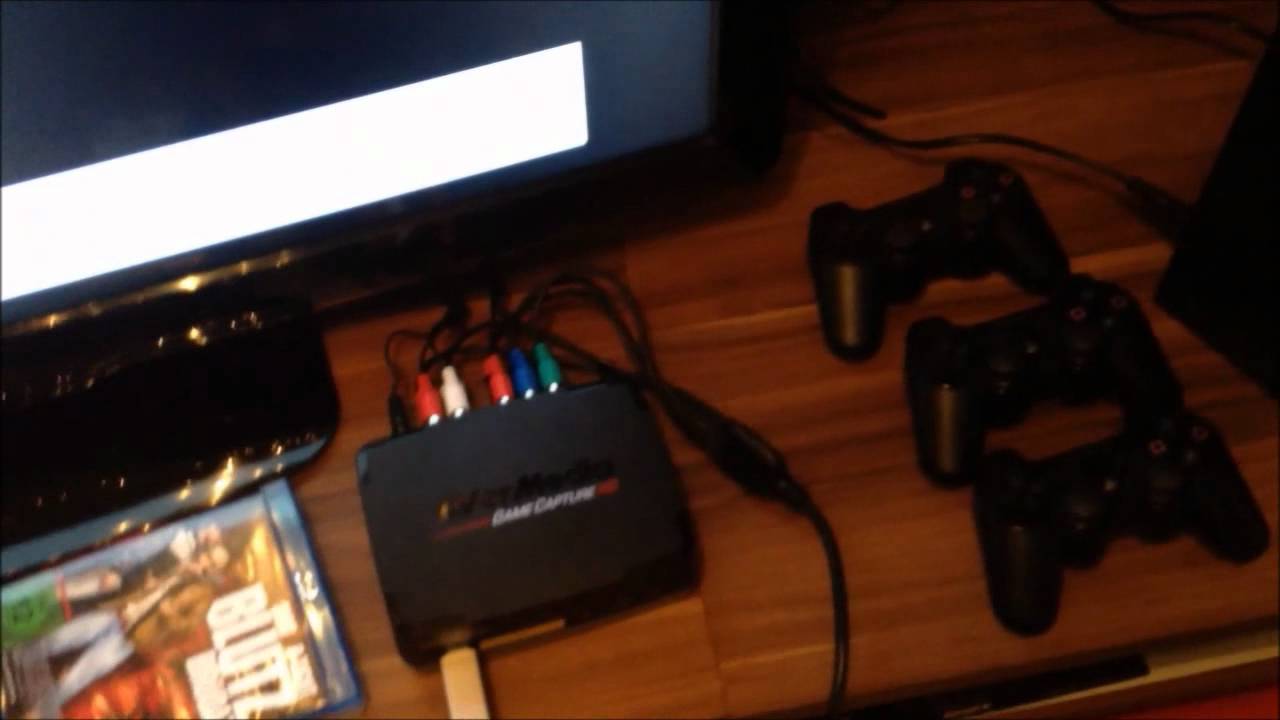 Tutorial zu Aver Media Game Capture HD mit PS2 verbinden - YouTube