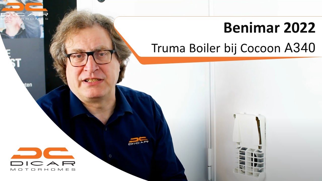 Benimar 2022 - Truma Boiler bij Cocoon A340 - YouTube