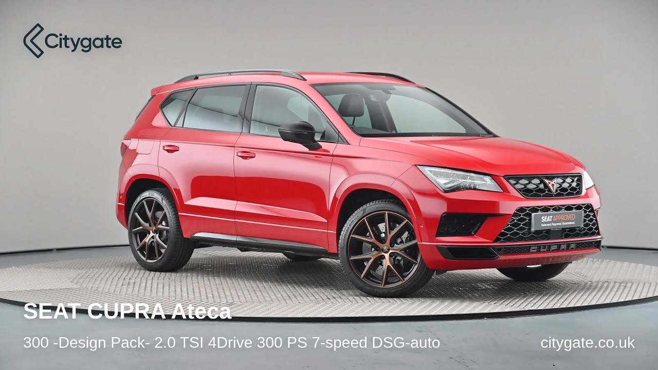 SEAT CUPRA Ateca - 300 -Design Pack- 2.0 TSI 4Drive 300 PS 7-speed DSG ...