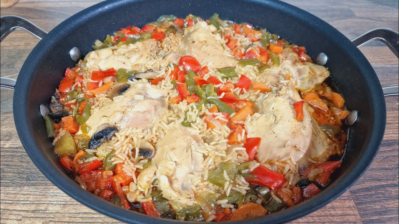 Rezept für Huhn mit Reis, ein toller und einzigartiger Geschmack der ...