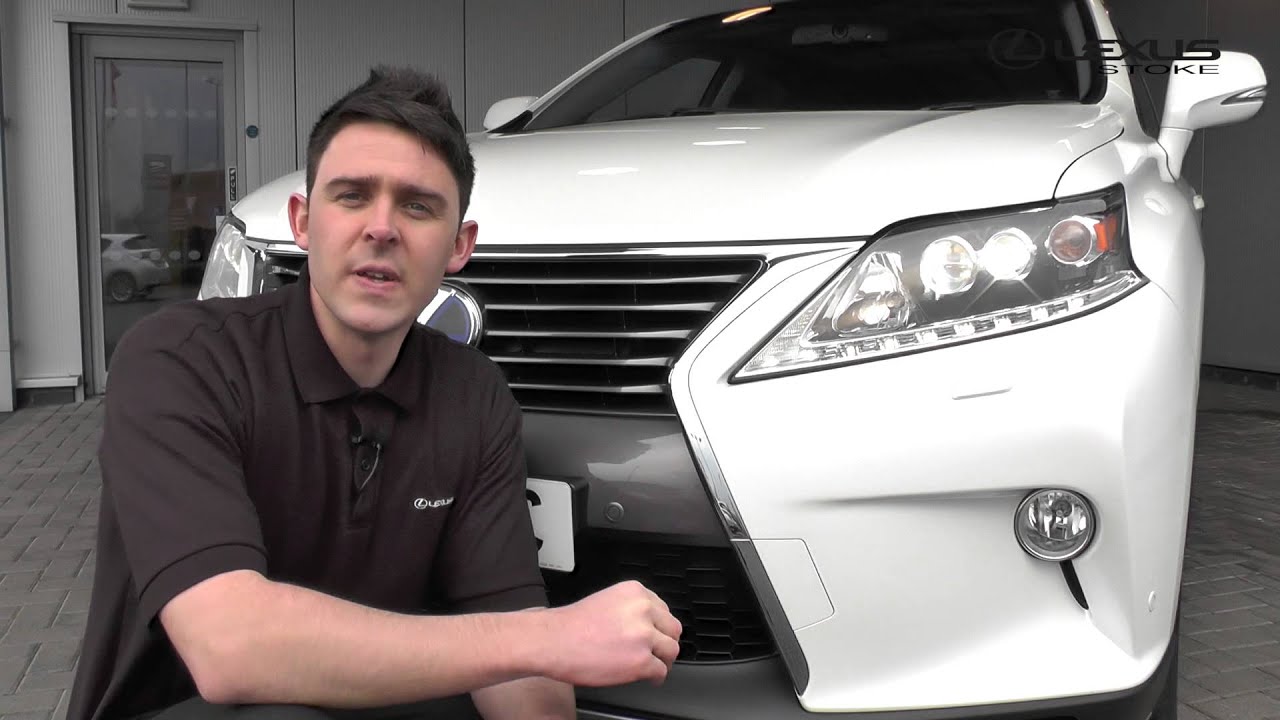 Lexus Stoke present their approved pre owned Lexus RX450h DV63VMC - YouTube