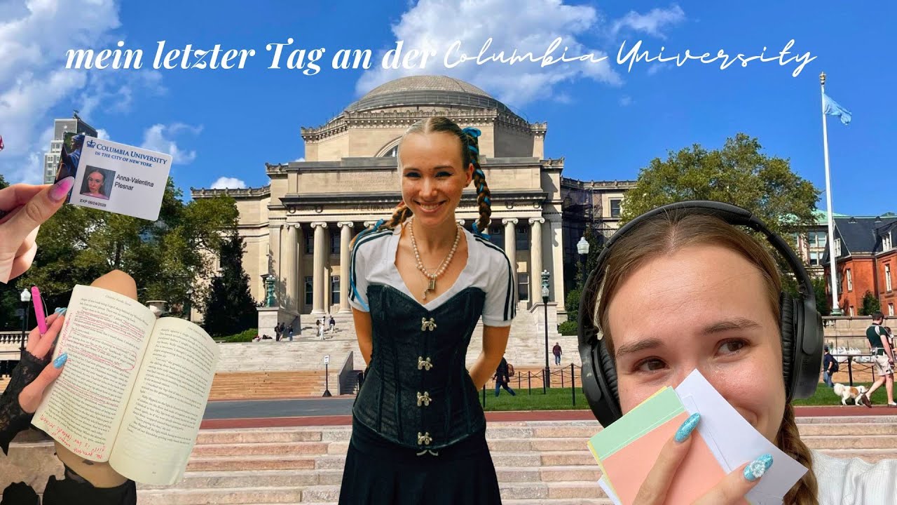mein letzer tag an der columbia university | vlog - YouTube