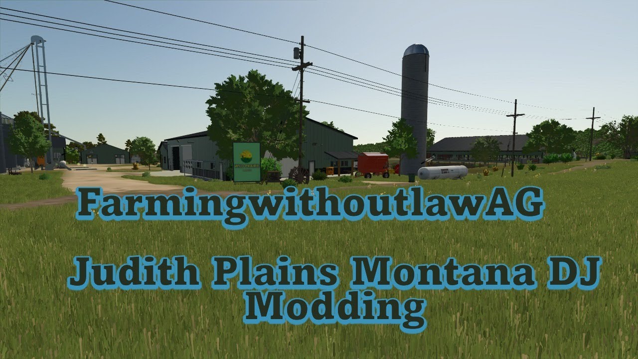 Farming Simulator 25 Ep1 Welcome to Judith Plains Montana/ DJ Modding ...