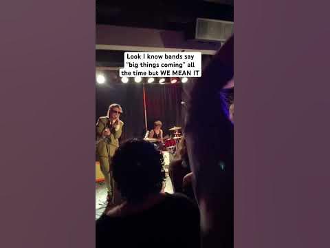 When bands say “big things coming”…….. #music #rockband #livemusic #indierock #thestrokes #indie ...