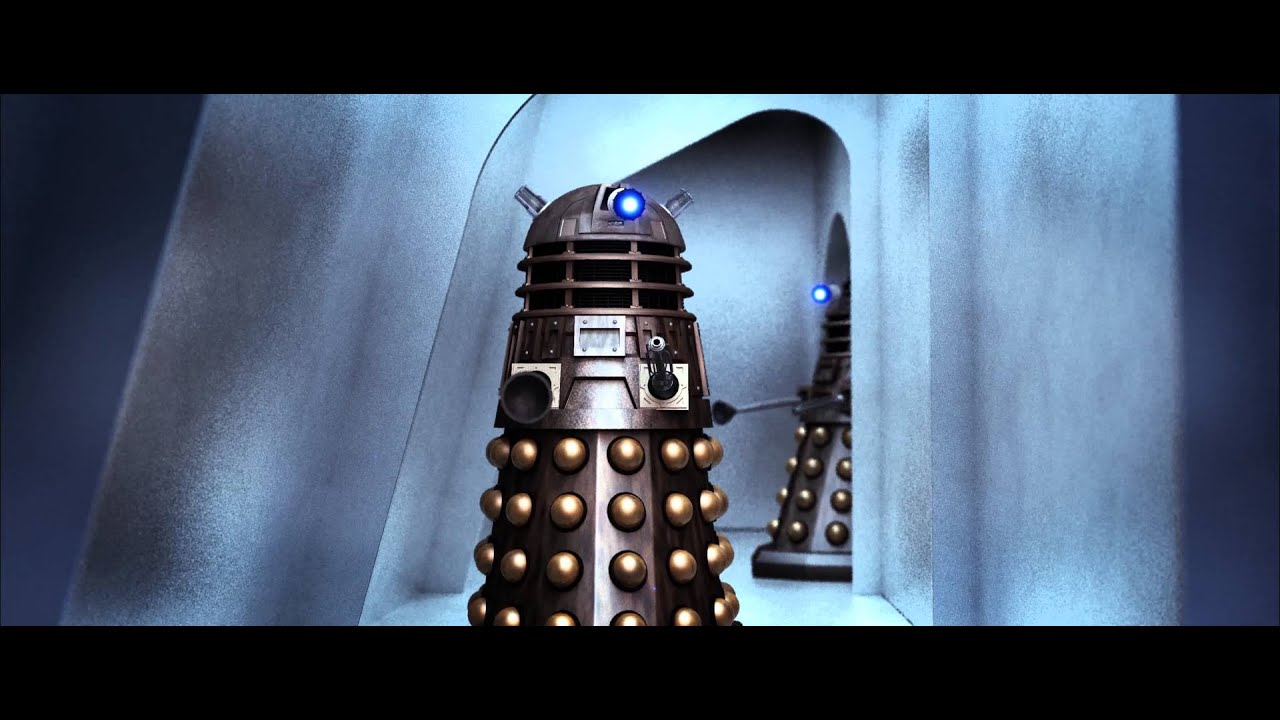 Gold Daleks on Skaro in 4K - YouTube