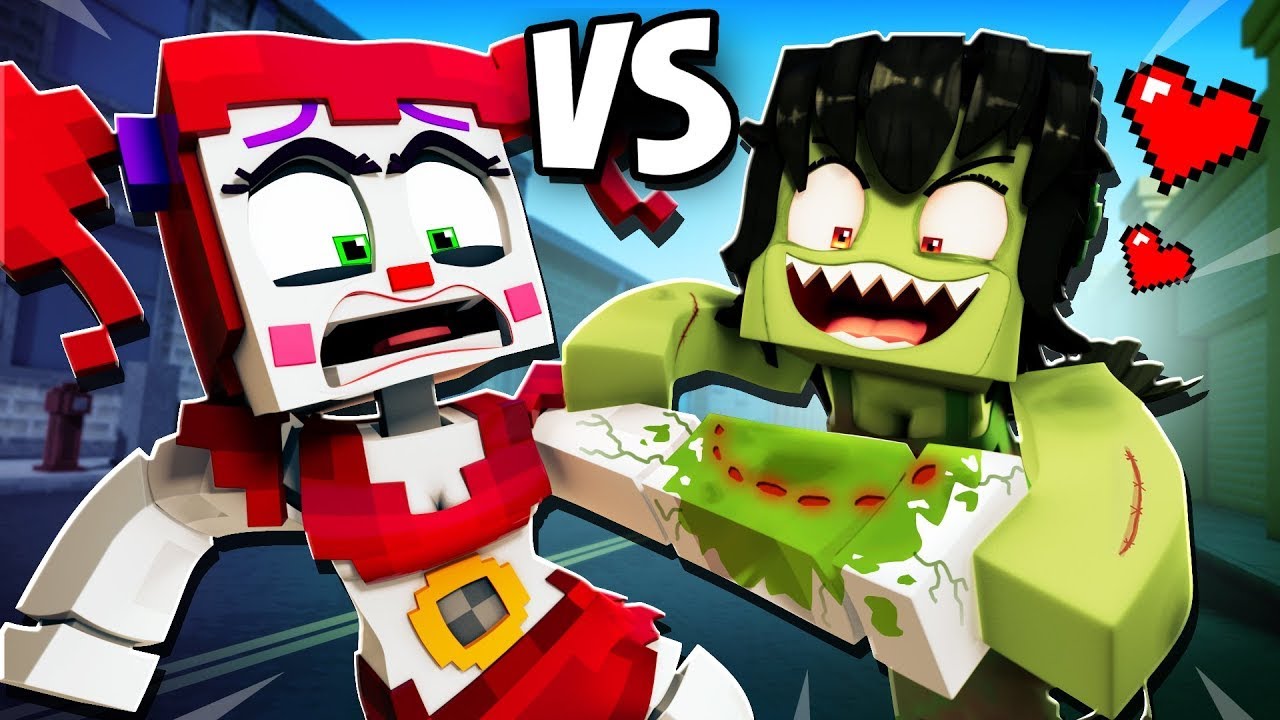 ZOMBIE GIRL BITES CIRCUS BABY Fazbear and Friends SHORT 1- 26 ...