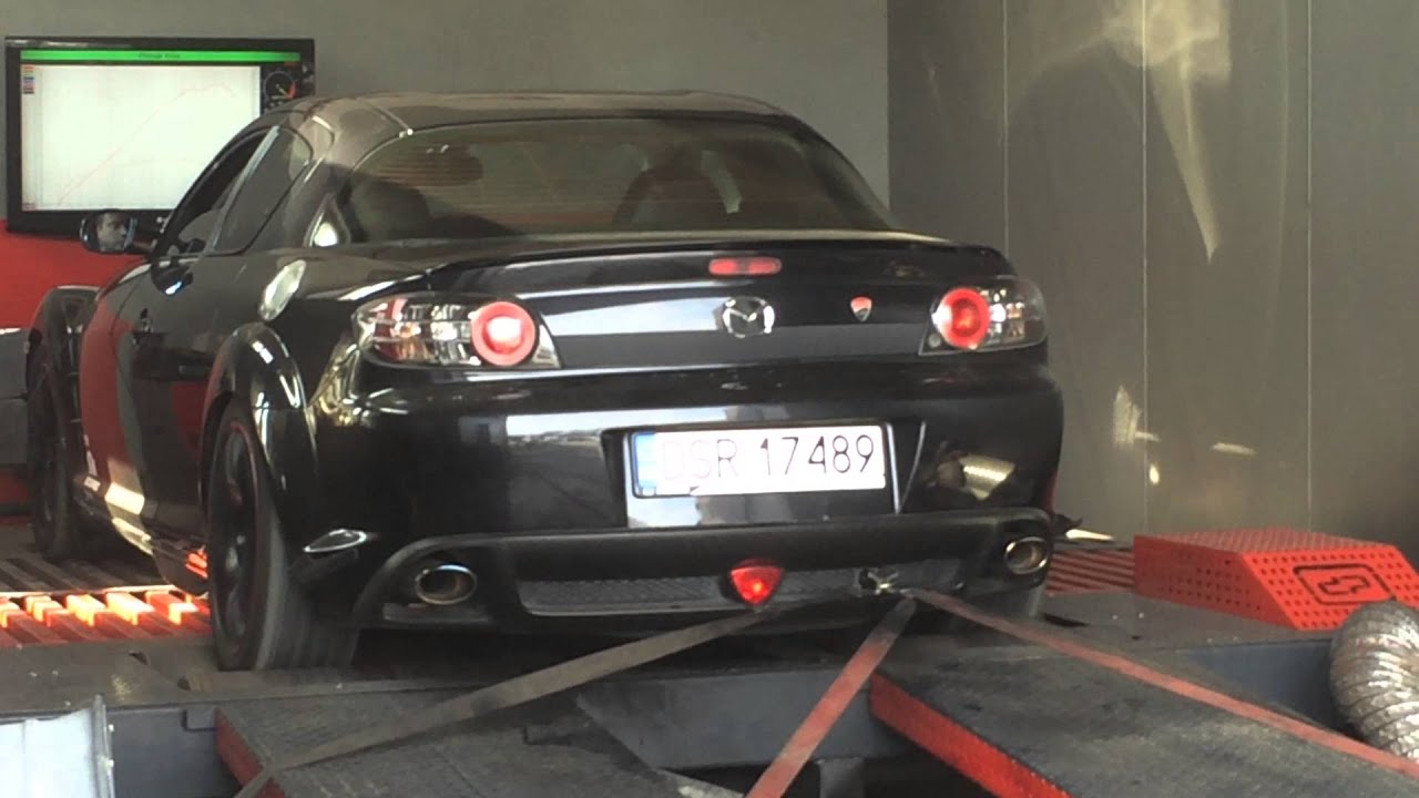 RX8 Cobb accessport map MazdaManiac. test Dyno 153.000 km - YouTube