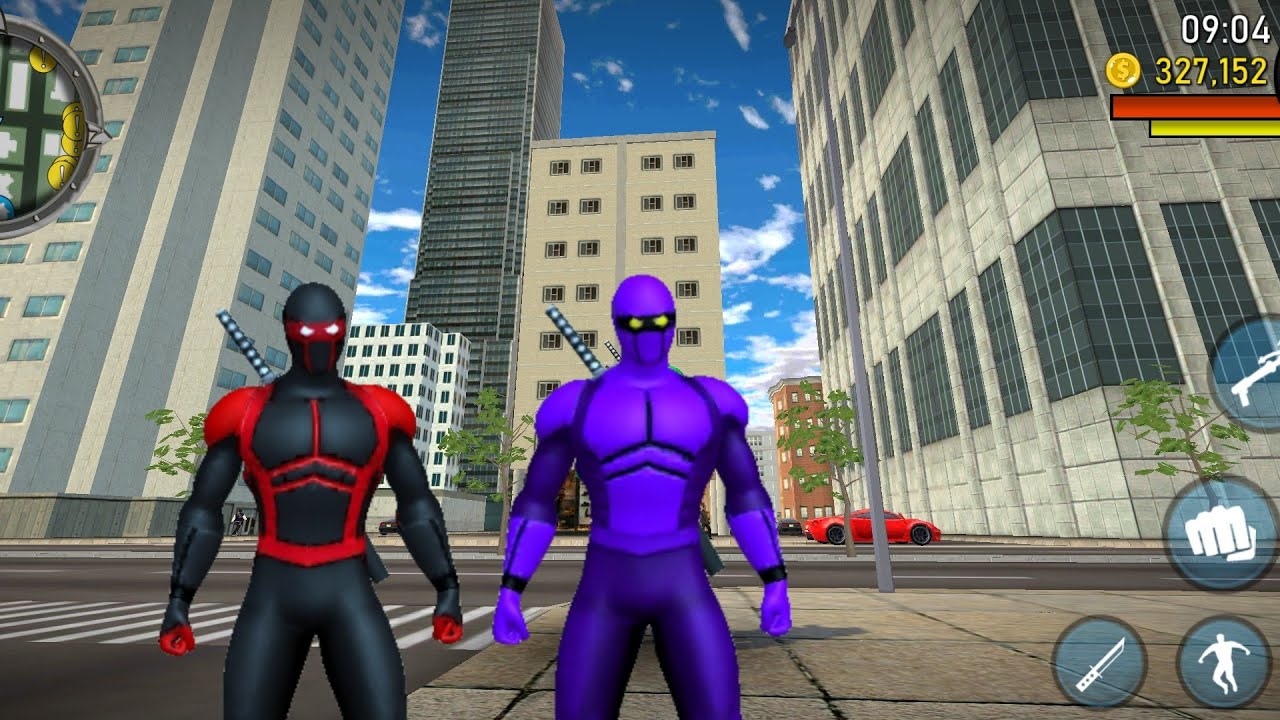 Blue Ninja Superhero #10 - Android Gameplay - YouTube