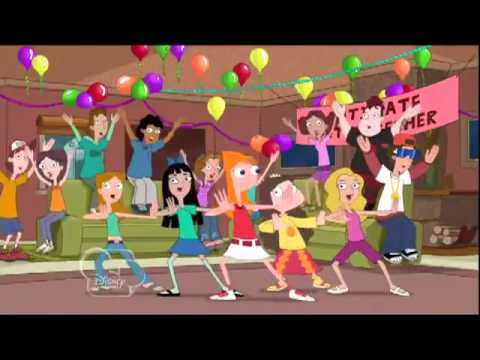 Phineas & Ferb Song Candace Party comparaison (French and English ...