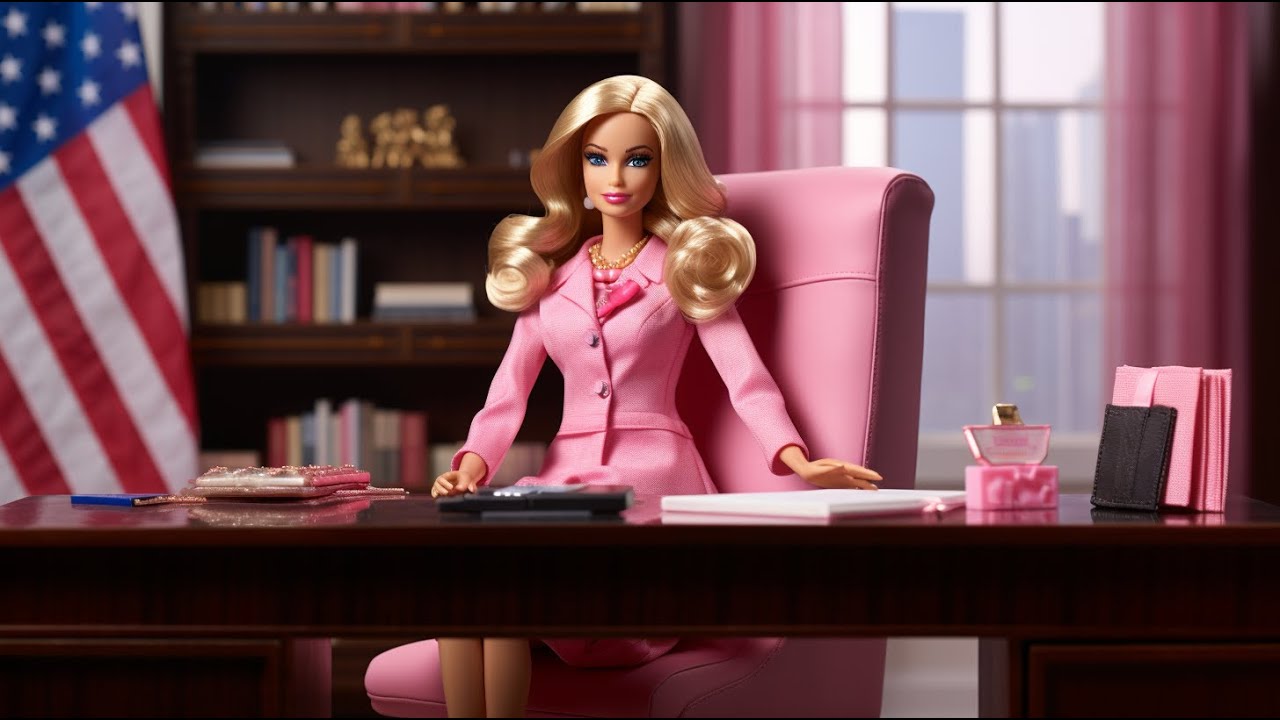 Comparing Presidential Barbies: 2004 vs 2012 Editions - YouTube