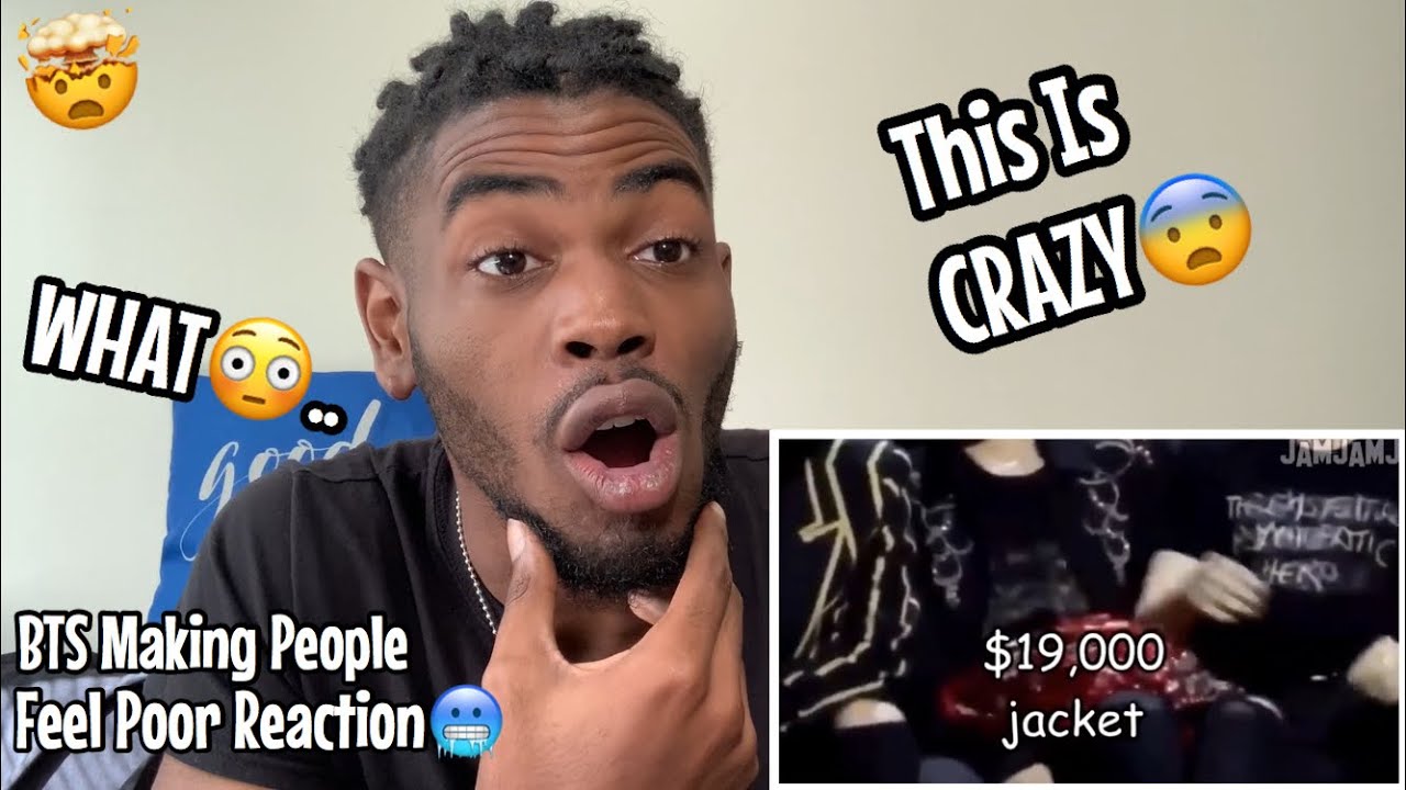 bts making people feel poor REACTION!!! - YouTube