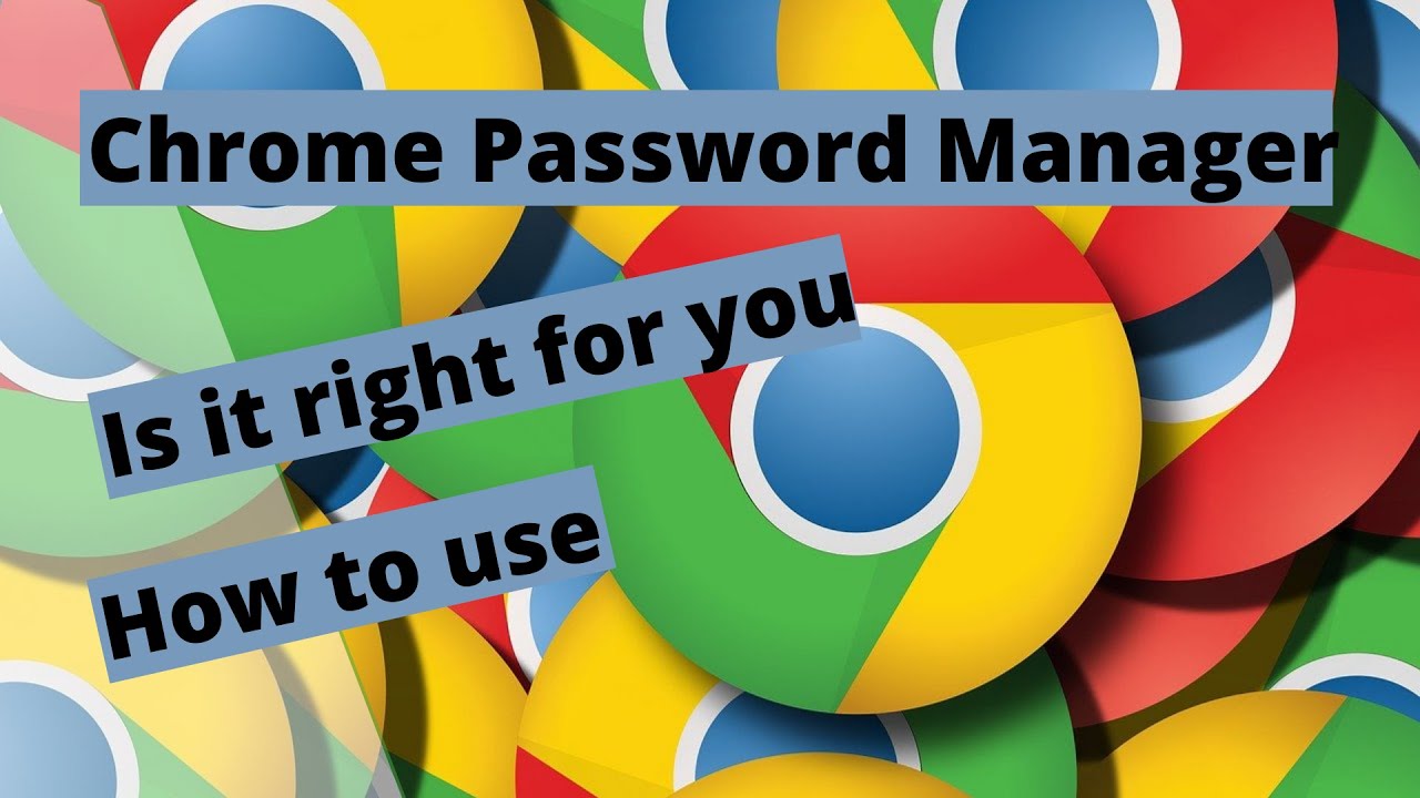 How to use Chrome Password Manager - YouTube