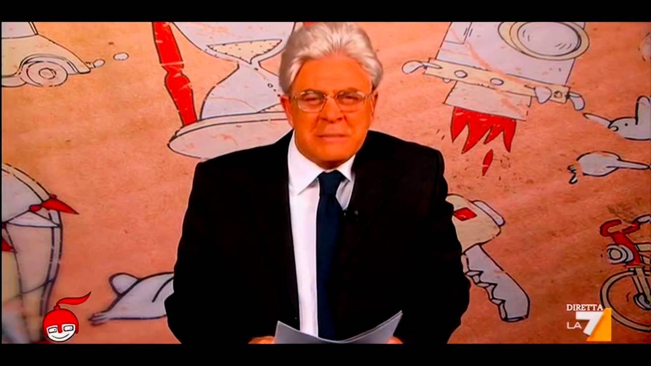 Maurizio Crozza imita Mattarella - DiMartedì - YouTube