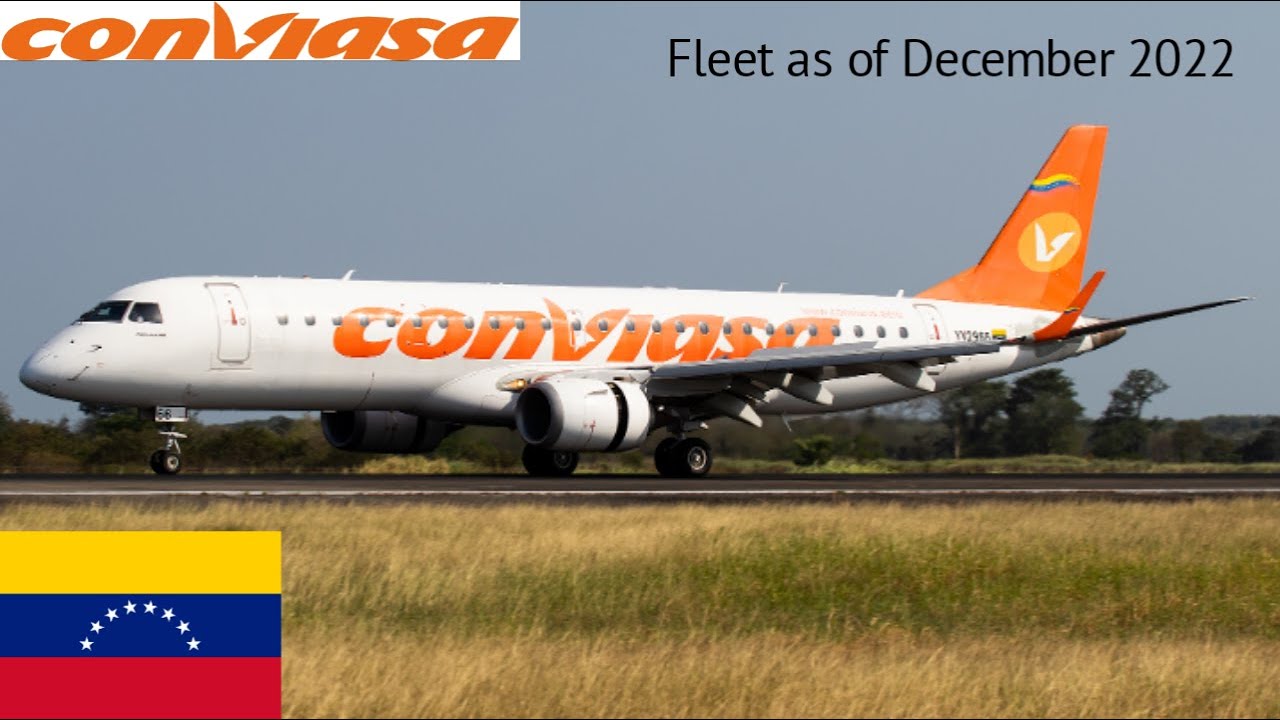 Conviasa Fleet as of December 2022 - YouTube