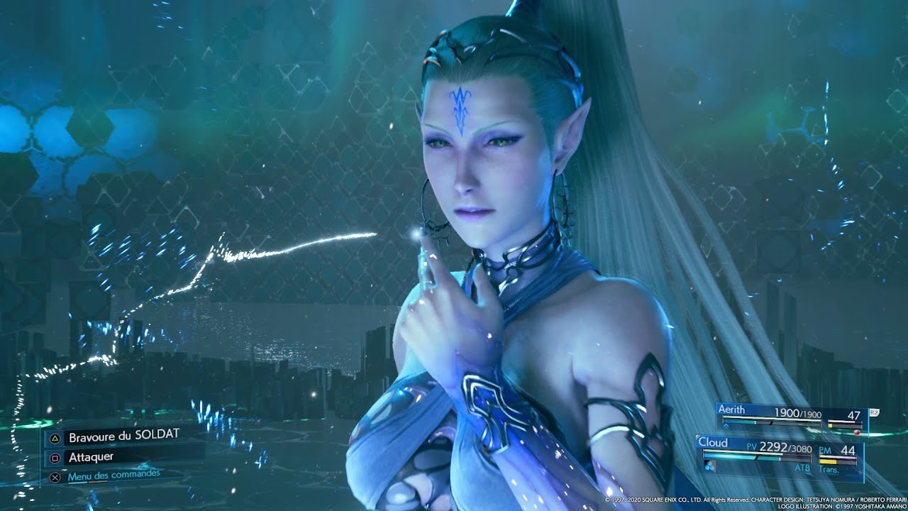 FINAL FANTASY VII REMAKE-Shiva Summon Battle - YouTube